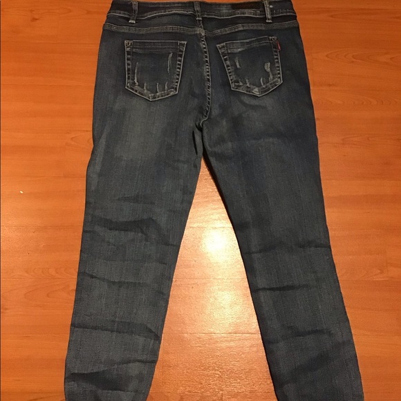 Lele’s Boutique | Jeans | Rose Floral Cropped Denim New | Poshmark